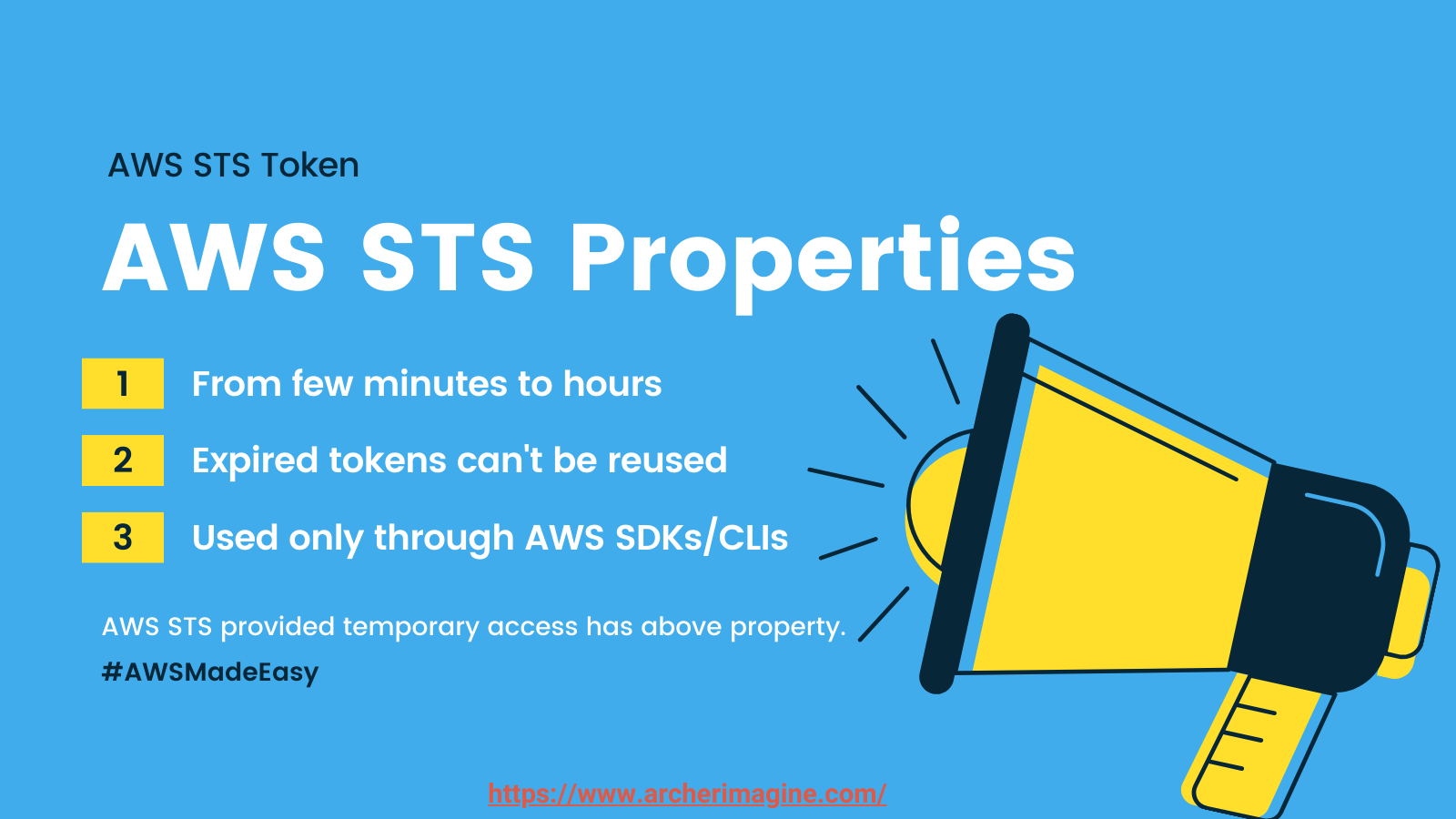 Doing AWS STS the right way. - Short Term Security · Archer Imagine Doing AWS STS the right way. - Short Term Security · Archer Imagine